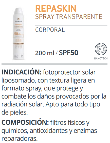 Repaskin Spray Transparente - dermosalud.com